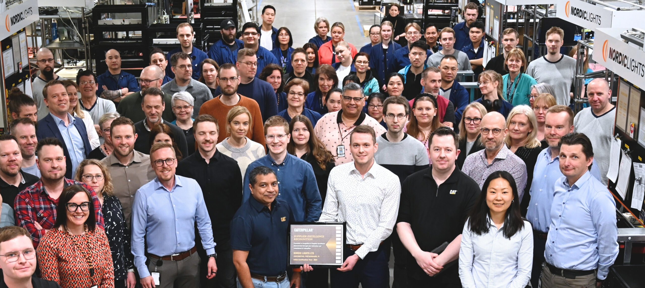 Caterpillar Supplier Excellence Recognition - NORDIC LIGHTS® - Nordic ...